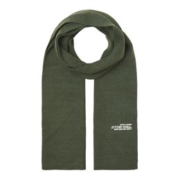 Jack & Jones Schal 'JACCOLL' Herren Gr&ouml;&szlig;e One Size dunkelgr&uuml;n / wei&szlig;
