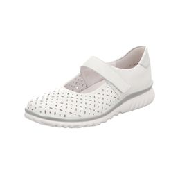 SEMLER Slip-Ons 'Slipper Damen L5075-208-101 Echtleder in wei&szlig;' female size 38.5 White