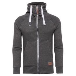 Yazubi Sweatjacke 'Jacob' Herren Gr&ouml;&szlig;e M anthrazit