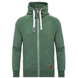 Yazubi Sweatjacke 'Jacob' Herren Gr&ouml;&szlig;e L gr&uuml;nmeliert