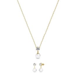 Ella Eisvogel Schmuckset Damen Gr&ouml;&szlig;e One Size gold