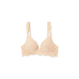 Etam N&deg;2 &ndash; Tief ausgeschnittener Push-up-BH 'Legende' Damen Gr&ouml;&szlig;e 75 altrosa