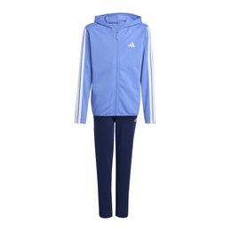 Adidas Sportswear Trainingsanzug 'ESSENTIALS' Jungen Gr&ouml;&szlig;e 140 navy / hellblau / wei&szlig;
