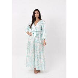 Elara Kleid Damen Gr&ouml;&szlig;e 38 blau / wei&szlig; Sommerkleid