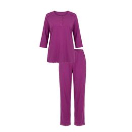 Ulla Popken Pyjama Damen Gr&ouml;&szlig;e XXL/XXXL beere Sommerkleid