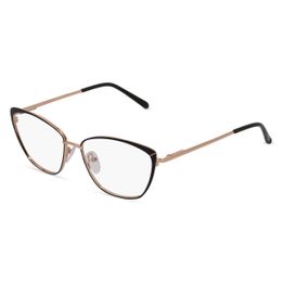 Fielmann DT 007 FLEX FA Brille Damen | Fassung: Vollrand, Butterfly, Gold Blau