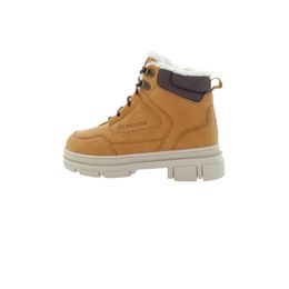 U.S. Polo Assn. Boots 'Texas' Jungen Gr&ouml;&szlig;e 35 camel