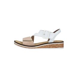 Rieker Sandals 'Sandalen mit Klettverschluss Montreux' female size 38 White