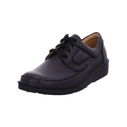 CLARKS Lace-Up Shoes 'Schn&uuml;rschuh Herren 261420397 Echtleder in schwarz' male size 40.5 Black