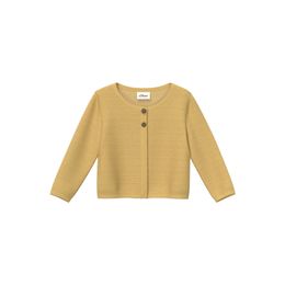 s.Oliver Strickjacke Jungen Gr&ouml;&szlig;e 92 senf