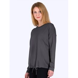 Magadi Sportpullover 'Gigi' Damen Gr&ouml;&szlig;e L anthrazit