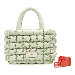Les Visionnaires Handtasche 'Unio ' Damen Gr&ouml;&szlig;e One Size hellgr&uuml;n / blutrot