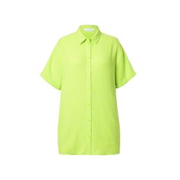 Angel of Style Bluse Damen Gr&ouml;&szlig;e 8XL hellblau / gold / limette / wei&szlig;