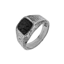 Haze&Glory Haze&Glory Ring 'Firestarter' male size 66 Black / Silver