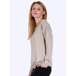 Magadi Sportpullover 'Gigi' Damen Gr&ouml;&szlig;e M beige