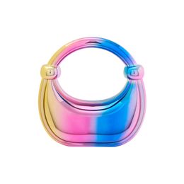 KRZY Handtasche Damen Gr&ouml;&szlig;e One Size blau / gelb / rosa