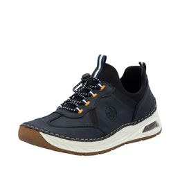 Rieker Classic Flats '44551' female size 42 marine blue / Black / White