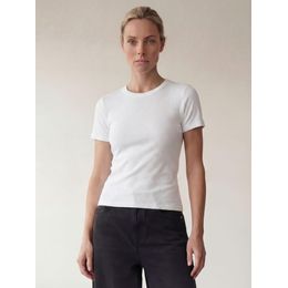 ARMIE Shirt 'The Petra Slim-Fit T-shirt - White' Damen Gr&ouml;&szlig;e L wei&szlig;