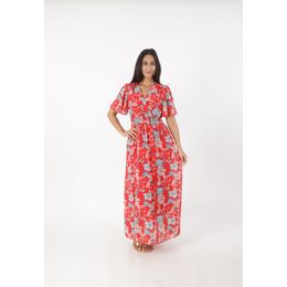 Elara Kleid Damen Gr&ouml;&szlig;e 36/38 rot Sommerkleid
