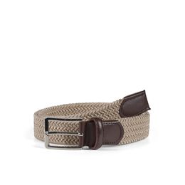 Howard London G&uuml;rtel 'Braided Belt Marvin Beige' Herren Gr&ouml;&szlig;e 95 beige
