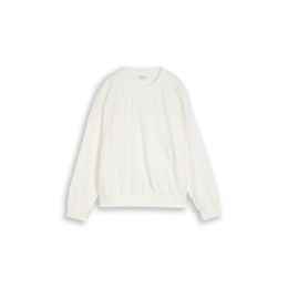 Tom Tailor Sweatshirt Damen Gr&ouml;&szlig;e S wei&szlig;