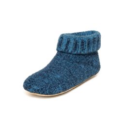 Gottstein Hausschuh 'H&uuml;ttenschuhe Knit Boot' Damen Gr&ouml;&szlig;e 39 blau