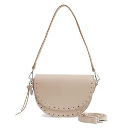 Seidenfelt Schultertasche 'Senja' Damen Gr&ouml;&szlig;e One Size beige / gold