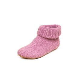 Gottstein Slippers 'H&uuml;ttenschuhe Knit Boot' female size 39 Pink