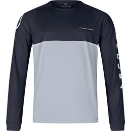 ENDURA Sportshirt 'Core' Herren Gr&ouml;&szlig;e XL grau / schwarz / wei&szlig;