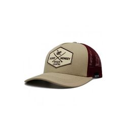 Surf Monkey Sportcap Herren Gr&ouml;&szlig;e 54/64 burgunder
