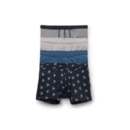 Tezenis Boxershorts Jungen Gr&ouml;&szlig;e 152/158 blau / marine / graumeliert / schwarz / wei&szlig;