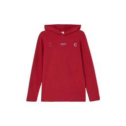 S.oliver Sweatshirt Jungen Gr&ouml;&szlig;e 158 hellblau / rubinrot / schwarz / wei&szlig;