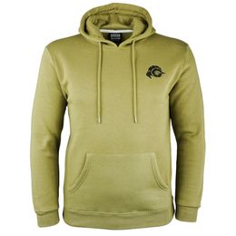 Guggen Mountain Sweatshirt 'Kapuzenpullover H02 Fleece Hoodie' male size XL Olive