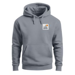 Neverless Sweatshirt 'Pine Trees' Herren Gr&ouml;&szlig;e S grau