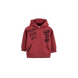 Solang Sweatshirt Oversized Hoodie Frontprint Jungen Gr&ouml;&szlig;e 98 braun