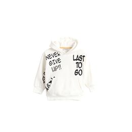 Solang Sweatshirt Oversized Hoodie Frontprint Jungen Gr&ouml;&szlig;e 98 offwhite