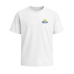 Neverless Shirt 'Squeeze the Day' Herren Gr&ouml;&szlig;e S wei&szlig;