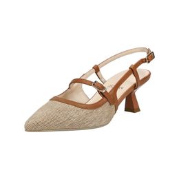 Nero Giardini Slingpumps Damen Gr&ouml;&szlig;e 37 sand / hellbraun