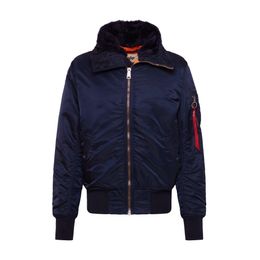 Alpha Industries Jacke Herren Gr&ouml;&szlig;e S dunkelblau / rot Sommerjacke