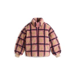 Tommy Hilfiger Between-Season Jacket girl size 110 marine blue / Rose / Dark pink / Off white
