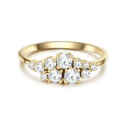 Glanzst&uuml;cke M&uuml;nchen Glanzst&uuml;cke M&uuml;nchen Ring Damen Gr&ouml;&szlig;e 58 goldgelb / transparent