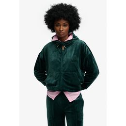 Superdry & Co Sweatjacke 'Country Club' Damen Gr&ouml;&szlig;e S smaragd