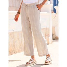 Heine Damen Culotte, Braun, Gr. 40, 7/8-Hose, Material: Viskose
