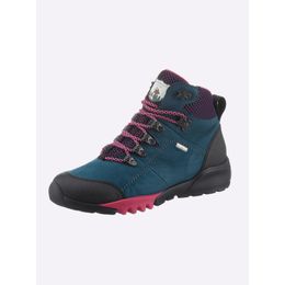 Waldl&auml;ufer Waldl&auml;ufer Damen Stiefelette mit profilierter Laufsohle, petrol, Gr&ouml;&szlig;e 5
