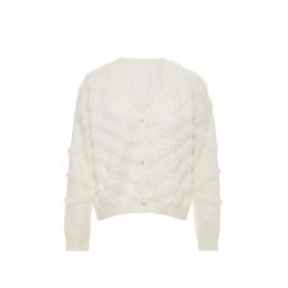 Swirly Strickjacke Damen Gr&ouml;&szlig;e M wei&szlig;