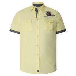 Jan Vanderstorm Button Up Shirt 'Snofred' male size L Light yellow