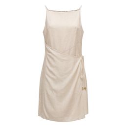 Salsa Jeans Kleider Damen Gr&ouml;&szlig;e 36 beige Sommerkleid
