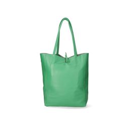 Chicca Borse Shopper Tasche Damen Gr&ouml;&szlig;e One Size gr&uuml;n