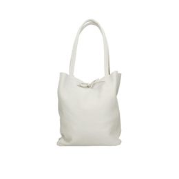 Chicca Borse Shopper Tasche Damen Gr&ouml;&szlig;e One Size hellgrau