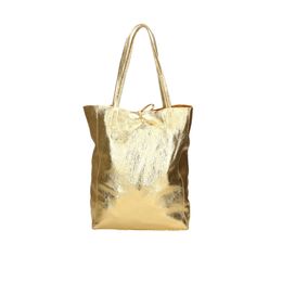 Chicca Borse Shopper Tasche Damen Gr&ouml;&szlig;e One Size gold